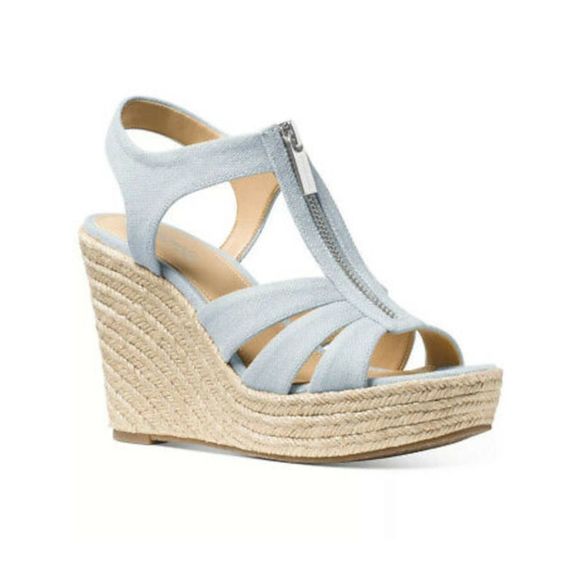 MICHAEL Michael Kors | Shoes | Michael Michael Kors Womens Light Blue ...